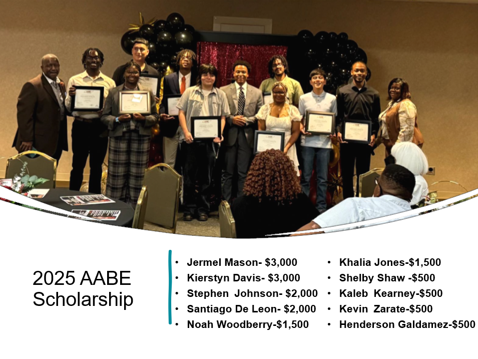 2025 AABE Scholarship – TENNESSEE CHAPTER